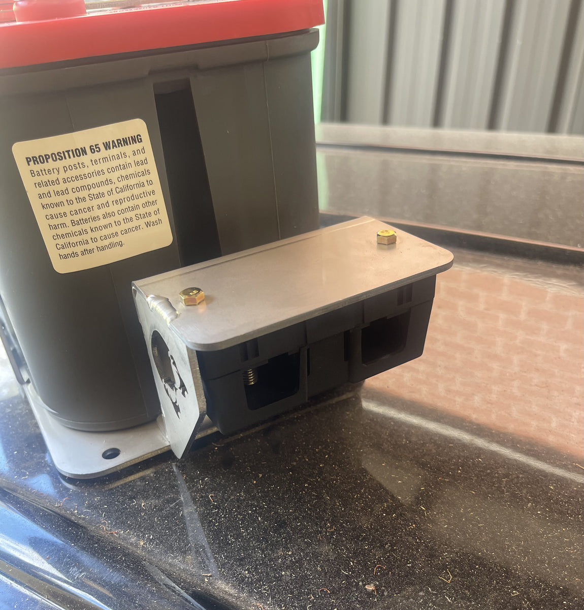 SINISTER AUTOWORX BATTERY TRAY MEGA FUSE MOUNT - SUIT OEX ACX6531 ...