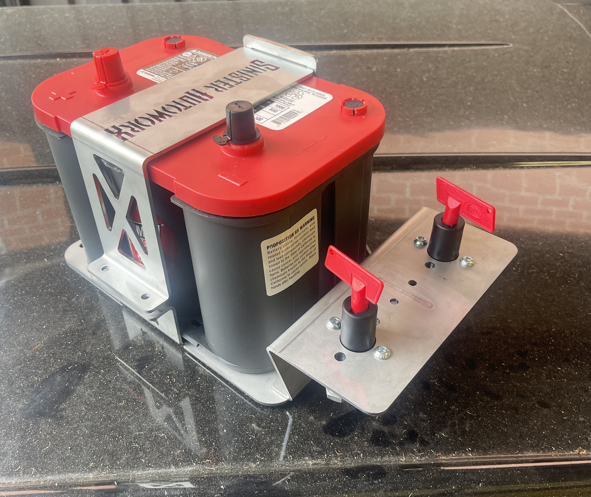 SINISTER AUTOWORX BATTERY TRAY ISOLATOR / FUSE COMBO MOUNT – Sinister ...